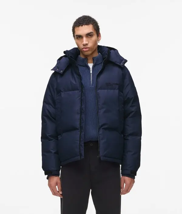 KL JEANS Jeans Padded Puffer Jacket - Black Iris
