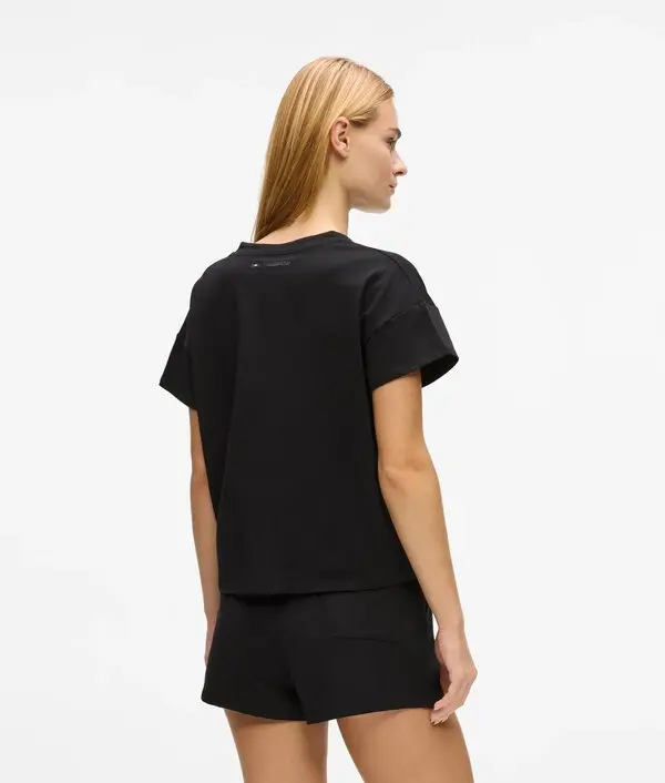 Karl Lagerfeld Ikon Short Pajama Set - Black