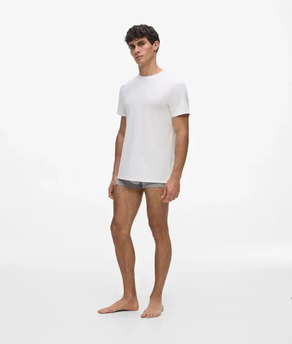 Karl Lagerfeld Logo T-shirt – 2-pack - White