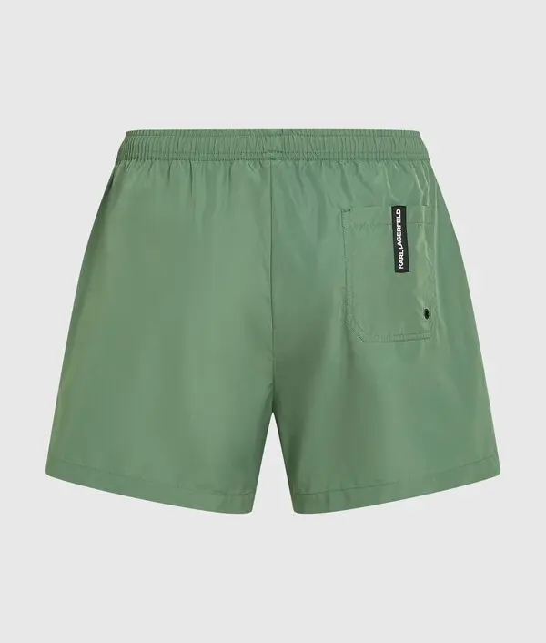 Karl Lagerfeld Logo Boardshorts - Dill