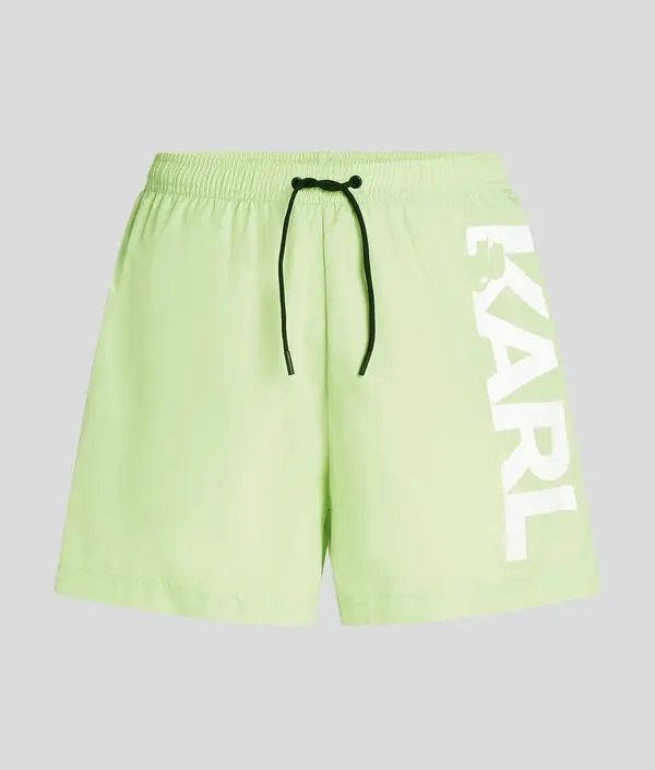 Karl Lagerfeld Logo Boardshorts - Gleam