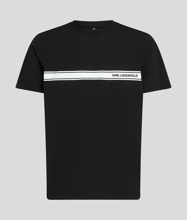 Karl Lagerfeld Logo Beach T-shirt - Black