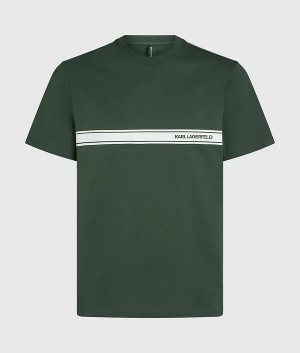 Karl Lagerfeld Logo Beach T-shirt - Deep Forest