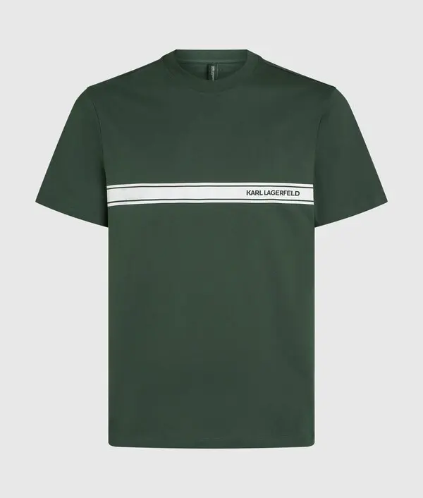 Karl Lagerfeld Logo Beach T-shirt - Deep Forest