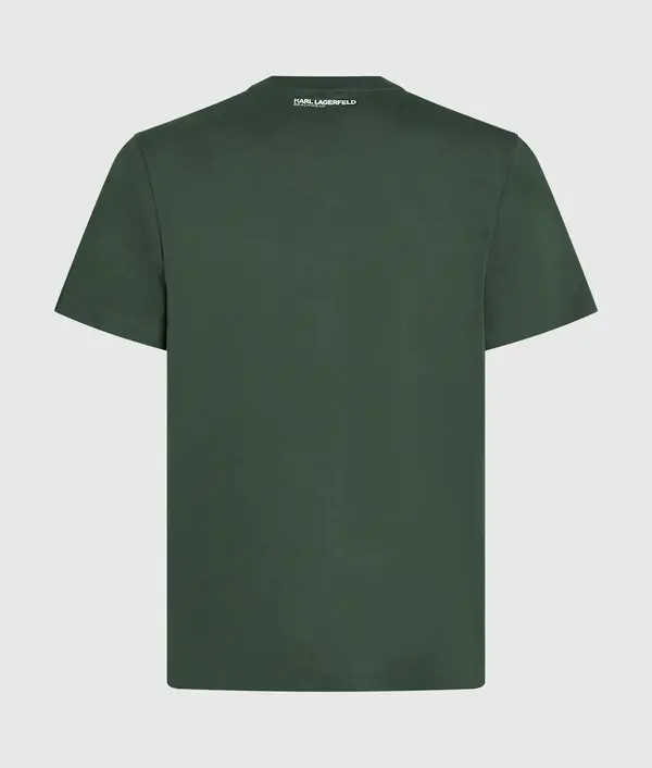 Karl Lagerfeld Logo Beach T-shirt - Deep Forest