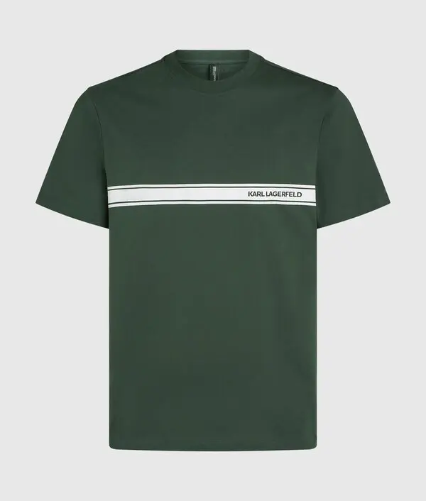 Karl Lagerfeld Logo Beach T-shirt - Deep Forest