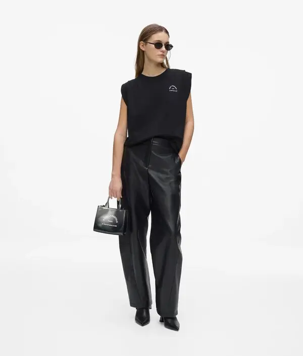 Karl Lagerfeld Rue St-guillaume Oversized Tank Top - Black