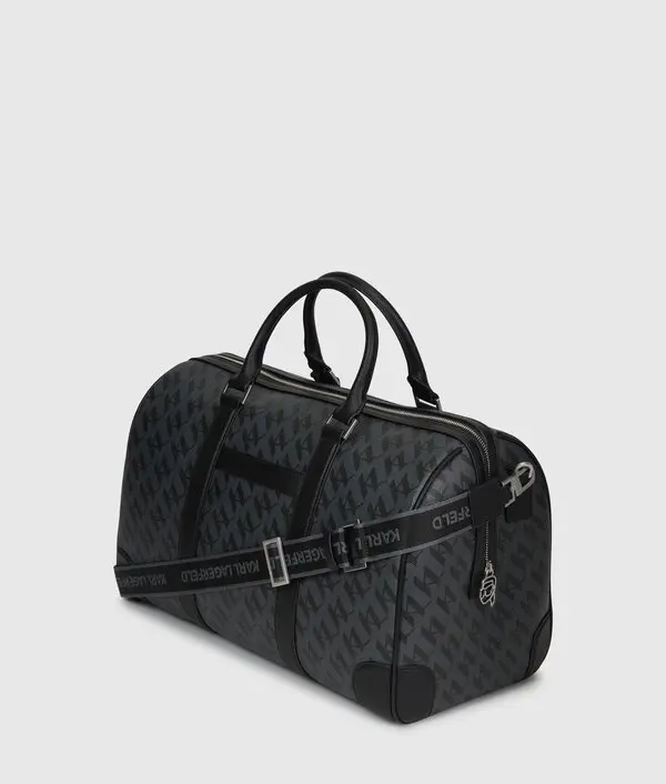 Karl Lagerfeld Ikon Monogram Weekender Bag