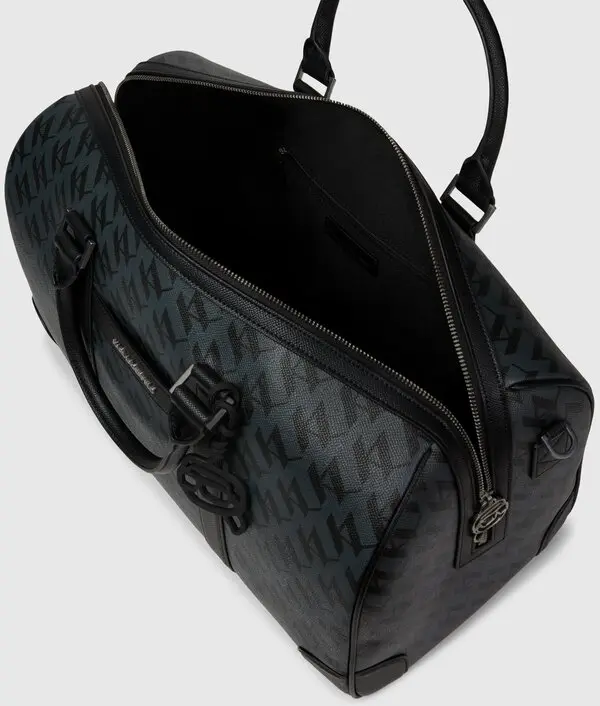Karl Lagerfeld Ikon Monogram Weekender Bag