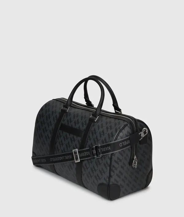 Karl Lagerfeld Ikon Monogram Weekender Bag