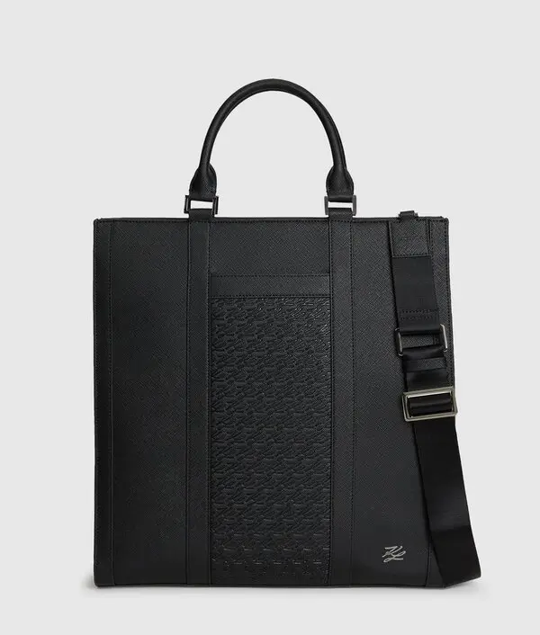 Karl Lagerfeld K/panel Tote Bag - Black