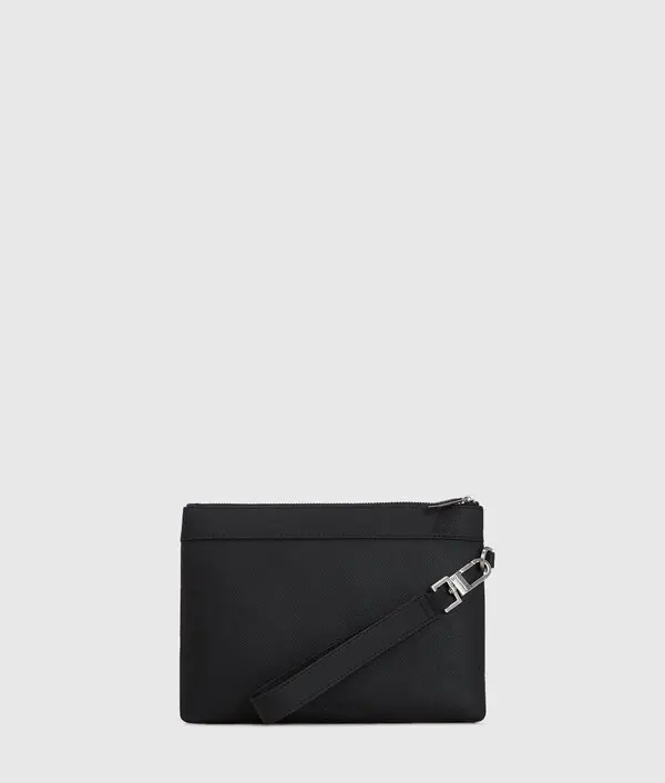 Karl Lagerfeld K/monogram Leather Pouch