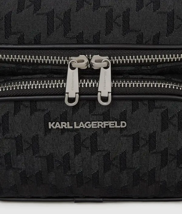 Karl Lagerfeld K/monogram Jacquard Belt Bag