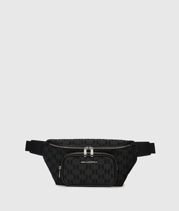Karl Lagerfeld K/monogram Jacquard Belt Bag