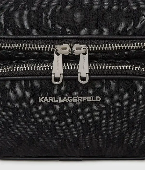 Karl Lagerfeld K/monogram Jacquard Belt Bag