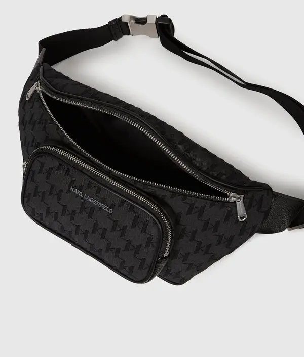 Karl Lagerfeld K/monogram Jacquard Belt Bag