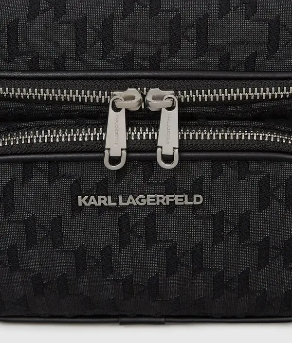 Karl Lagerfeld K/monogram Jacquard Belt Bag