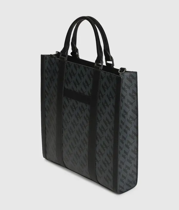 Karl Lagerfeld Ikon Monogram Tote Bag
