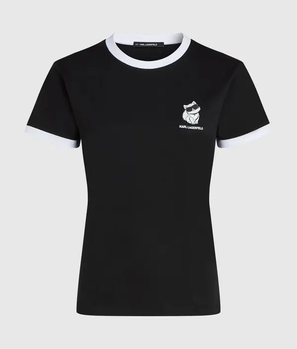Karl Lagerfeld Ikon Choupette Slim-fit T-shirt