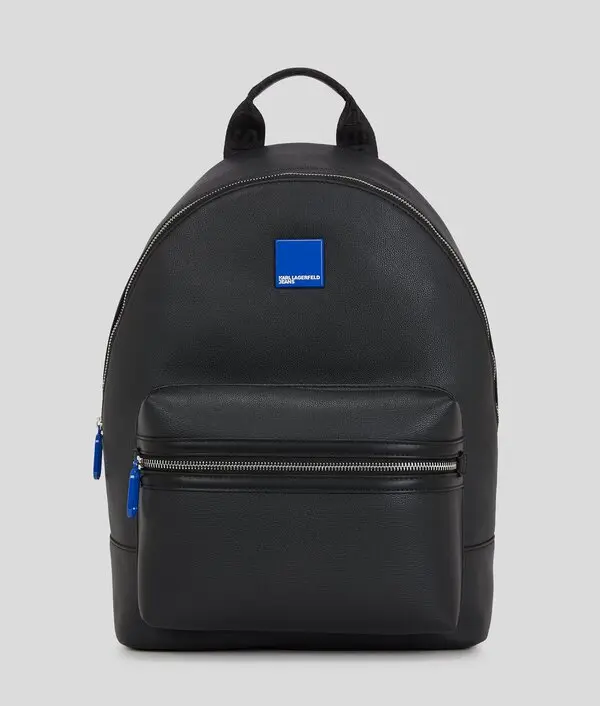 KL JEANS Box Logo Backpack - Black