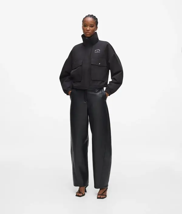 Karl Lagerfeld Rue St-guillaume Short Parka Jacket
