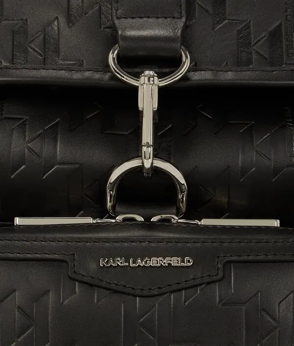 Karl Lagerfeld K/loom Leather Backpack
