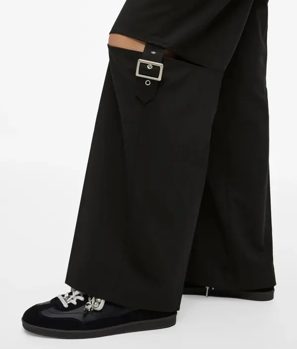 KL JEANS Jeans Buckled Cut-out Tailored Pants