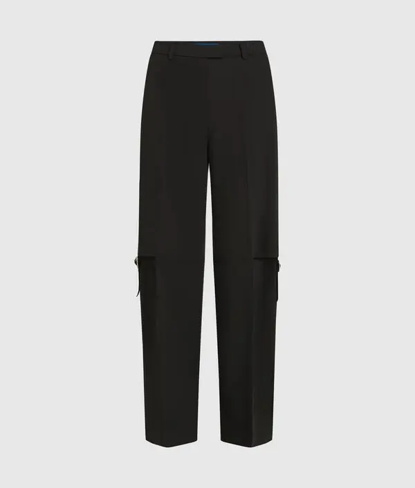 KL JEANS Jeans Buckled Cut-out Tailored Pants
