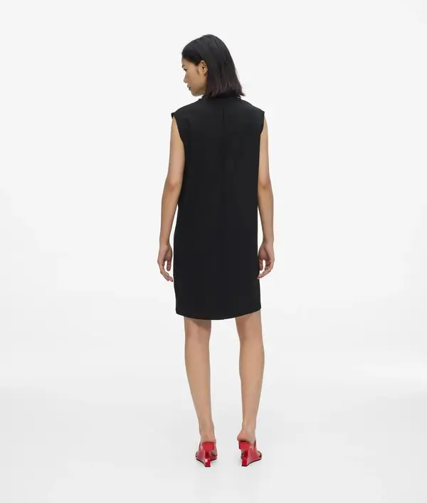 KL JEANS Jeans Raised Seam Tank Dress - Black