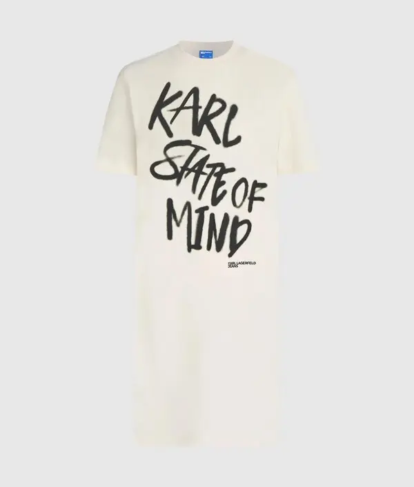 KL JEANS Jeans Karl Quote T-shirt Dress
