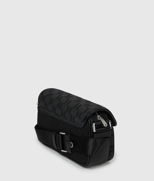Karl Lagerfeld K/monogram Jacquard Messenger Bag