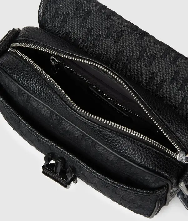 Karl Lagerfeld K/monogram Jacquard Messenger Bag