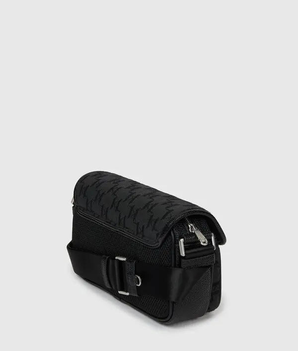 Karl Lagerfeld K/monogram Jacquard Messenger Bag