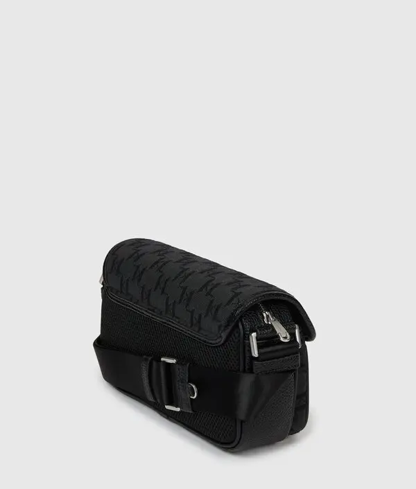 Karl Lagerfeld K/monogram Jacquard Messenger Bag
