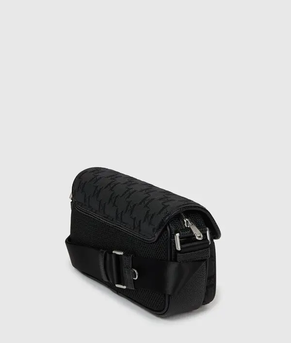 Karl Lagerfeld K/monogram Jacquard Messenger Bag