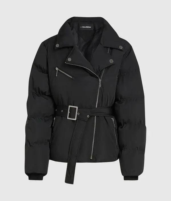 Karl Lagerfeld Biker Puffer Jacket