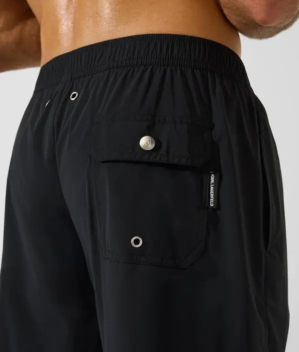 Karl Lagerfeld Stretch Polyamide Medium-length Boardshorts