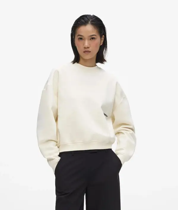 KL JEANS Jeans Boxy Sweatshirt With Graphic Back Print