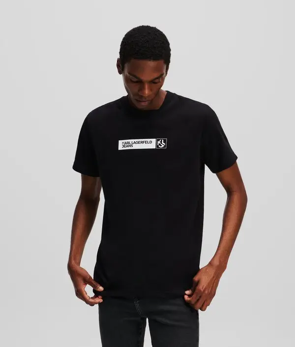 KL JEANS Slim-fit T-shirt - Black
