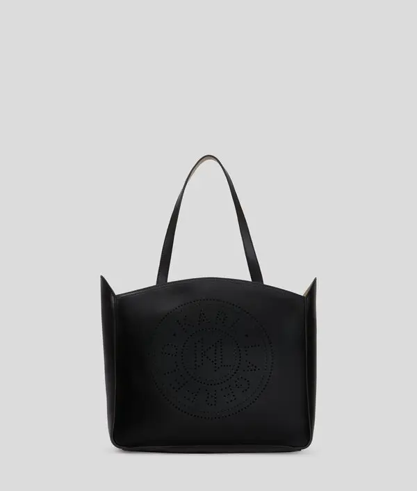 Karl Lagerfeld K/circle Medium Tote Bag - Black