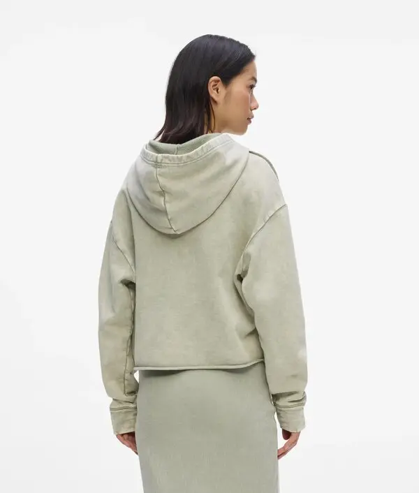 KL JEANS Jeans Washed Cotton Zip-up Hoodie