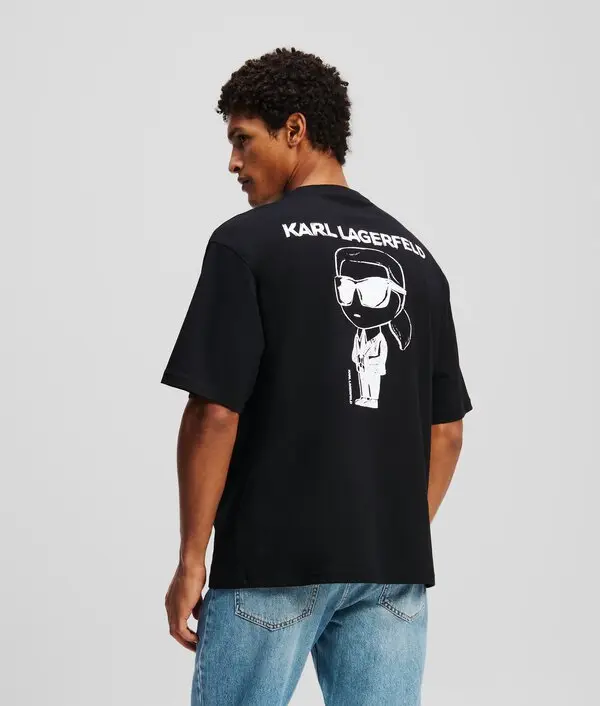Karl Lagerfeld Ikon T-shirt - Black