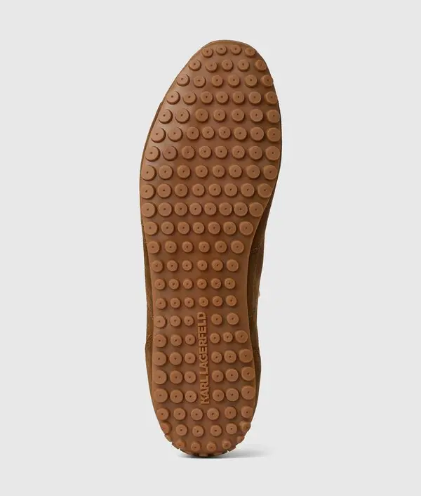 Karl Lagerfeld Astra Volly Suede Lace-up Sneakers