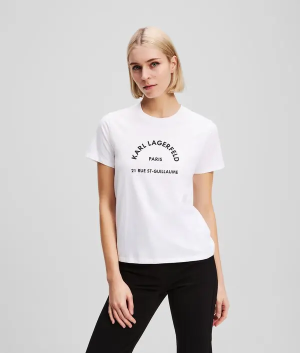 Karl Lagerfeld Rue St-guillaume T-shirt - White