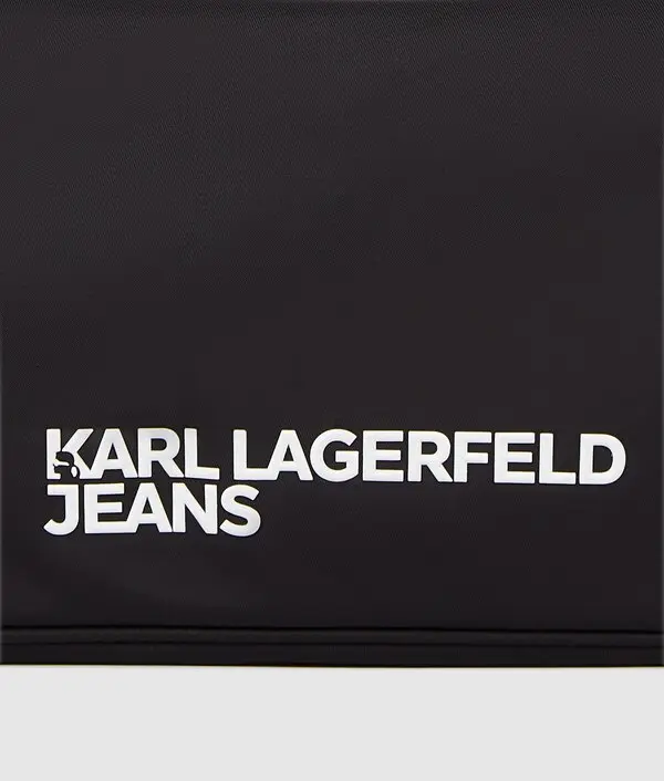 KL JEANS Jeans Logo Nylon Shoulder Bag