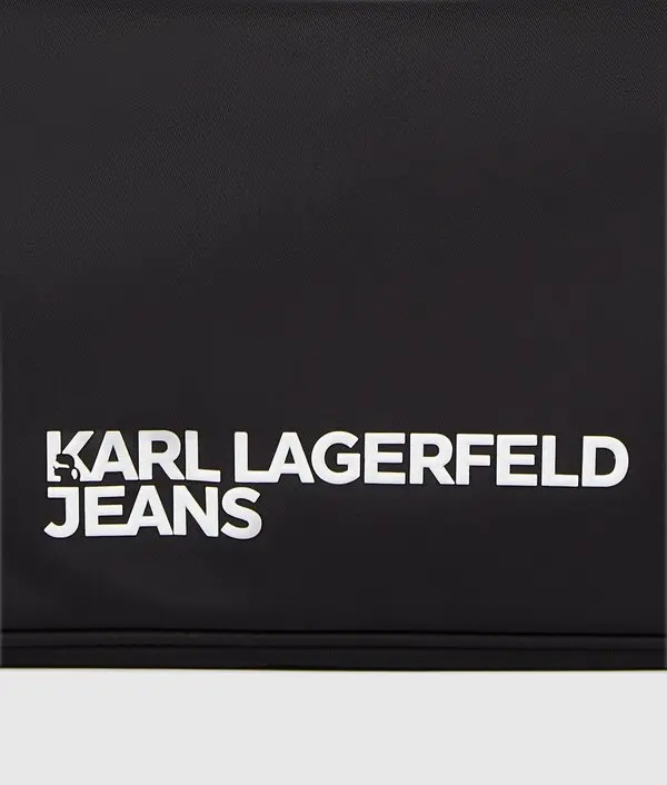 KL JEANS Jeans Logo Nylon Shoulder Bag