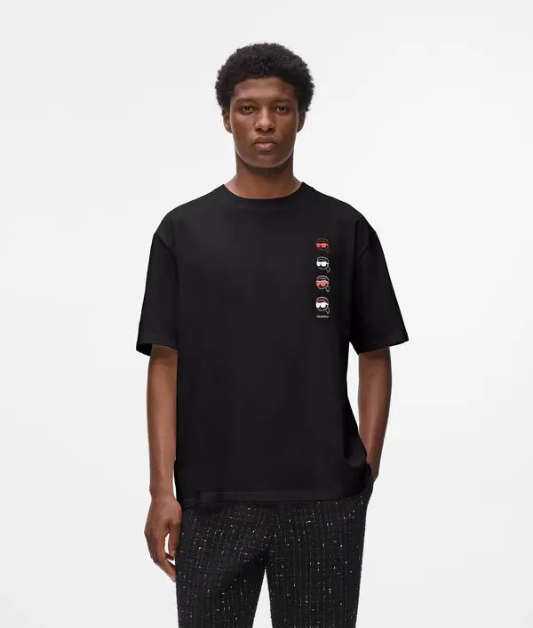 Karl Lagerfeld Ikon Fusion T-shirt - Black