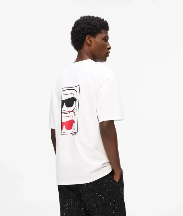 Karl Lagerfeld Ikon Fusion T-shirt - White