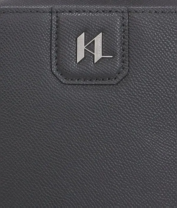 Karl Lagerfeld K/monogram Sling Bag In Smooth Cow Leather