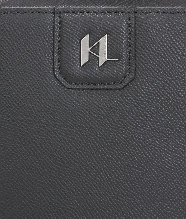 Karl Lagerfeld K/monogram Sling Bag In Smooth Cow Leather